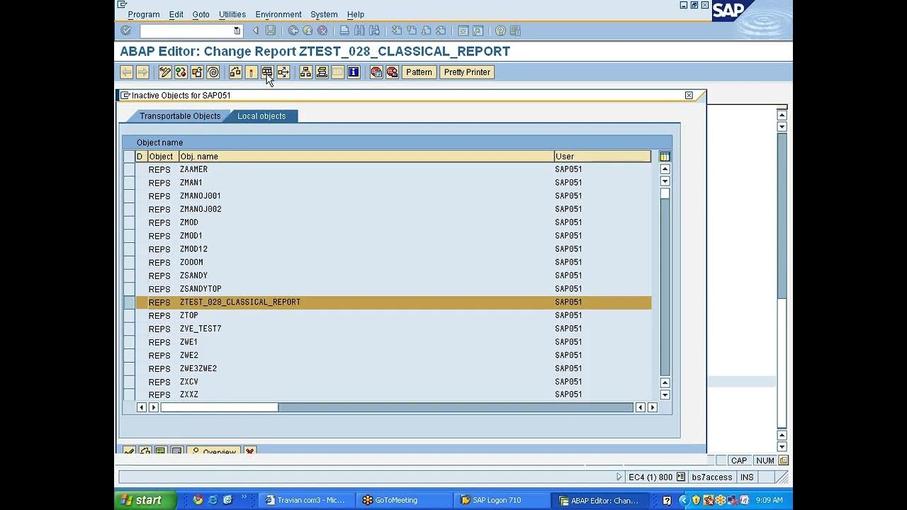 SAP Classical Report 3 | SAP ABAP | Class 22 - YouTube
