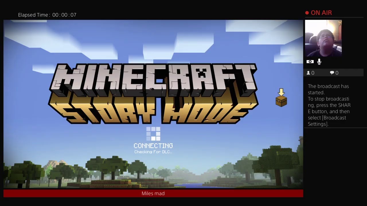 Minecraft Story Mode Face Cam - YouTube
