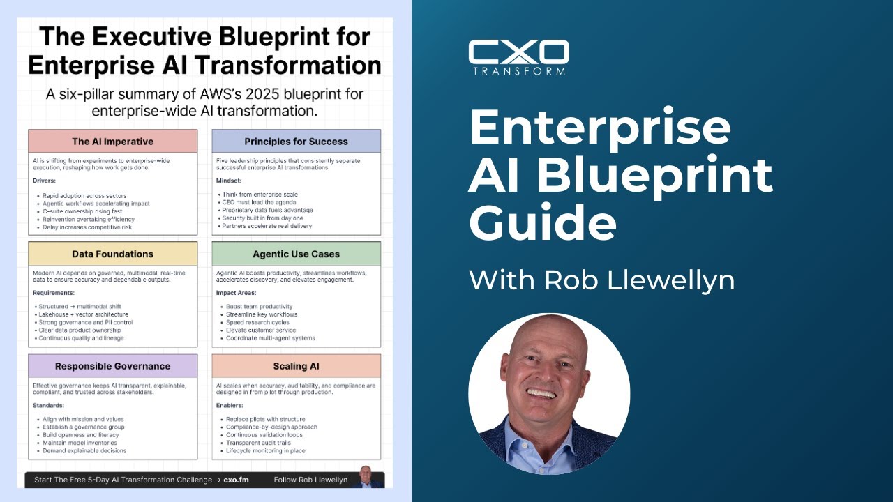 The Executive Blueprint for Enterprise AI Transformation - YouTube