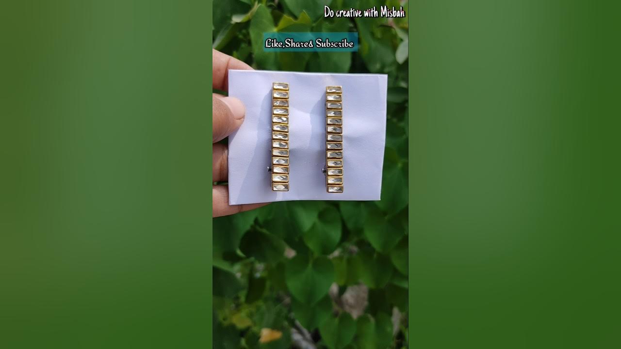 Diy hair clip #diy #clips #hairclip #ytshorts #shorts #docreativewithmisbah - YouTube