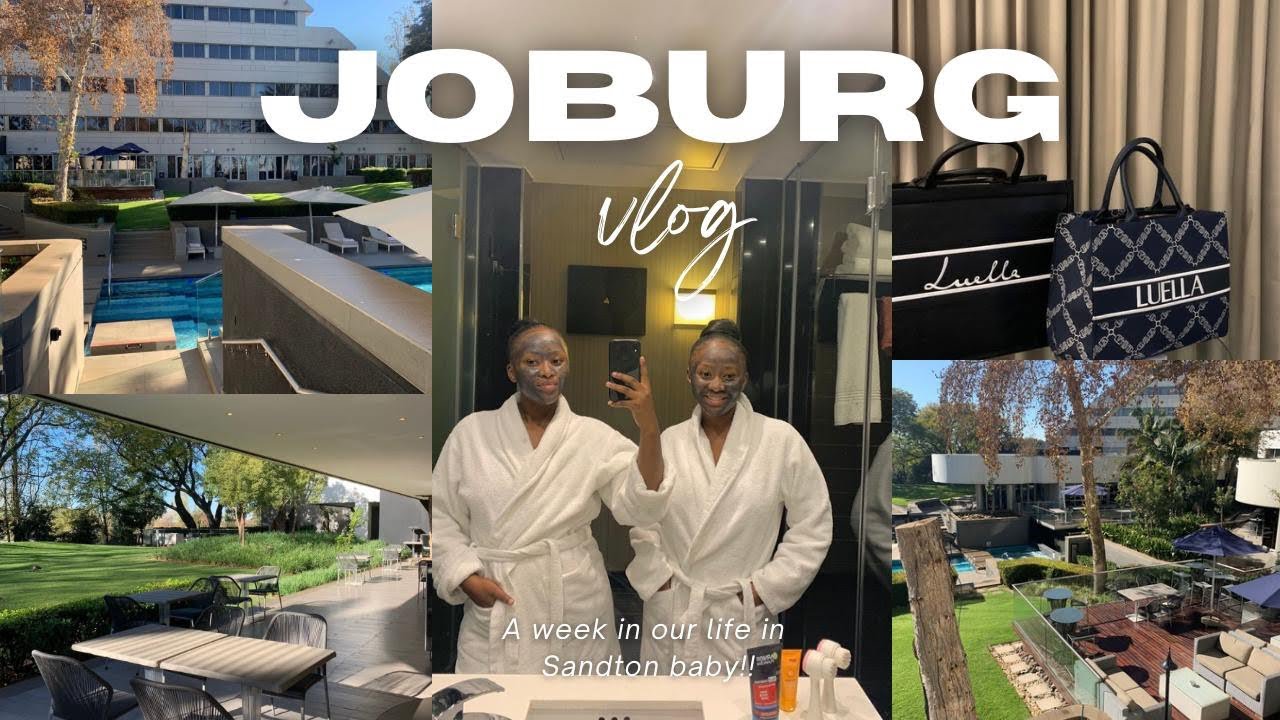 Joburg Vlog: SISA Games| exploring Sandton & Kasi,Maslow hotel & many ...