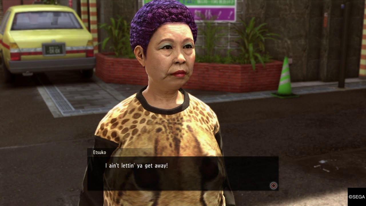 Yakuza Kiwami 2 - Osakan Oba-chan Strikes Again - YouTube