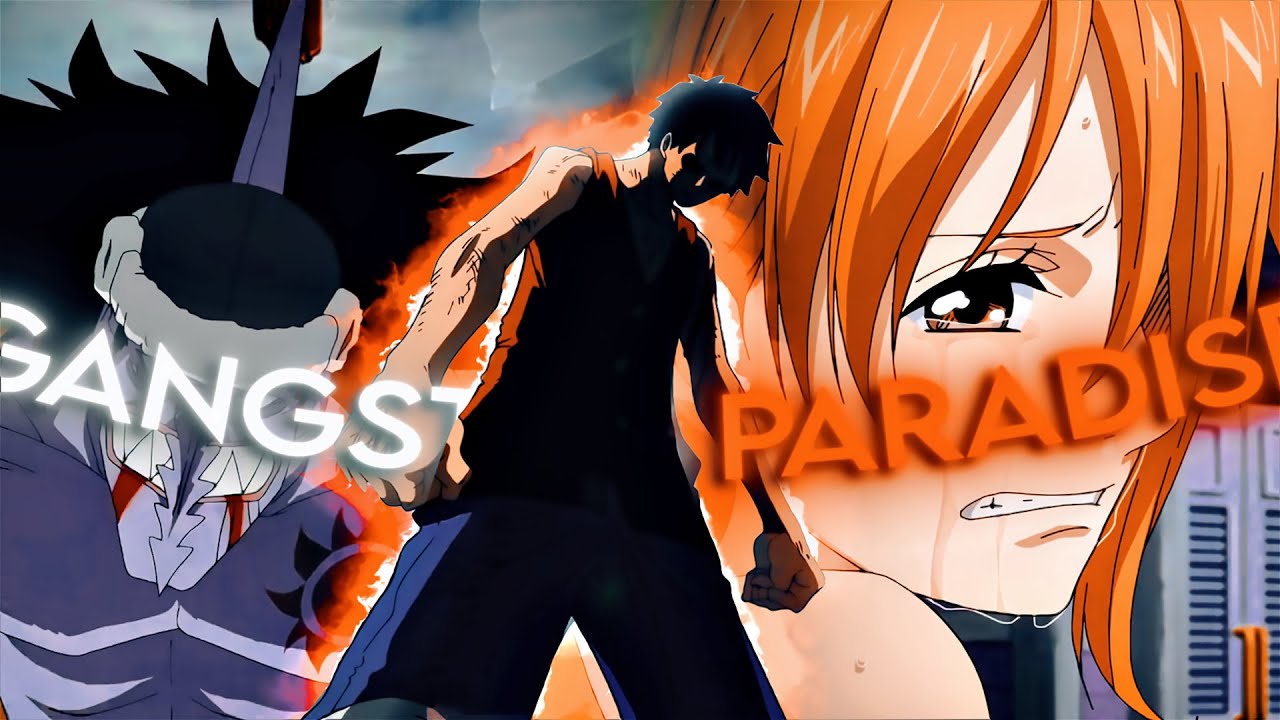 Luffy Edit [4K] One Piece [AMV/EDIT] - Gangsta's Paradise - YouTube