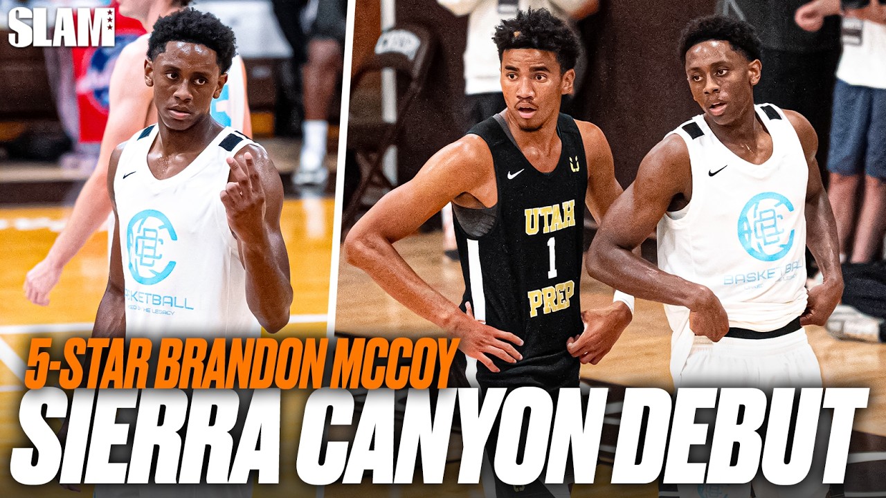 5⭐️ Brandon McCoy Makes Sierra Canyon Debut 🆚 Utah Prep 🚨 - YouTube