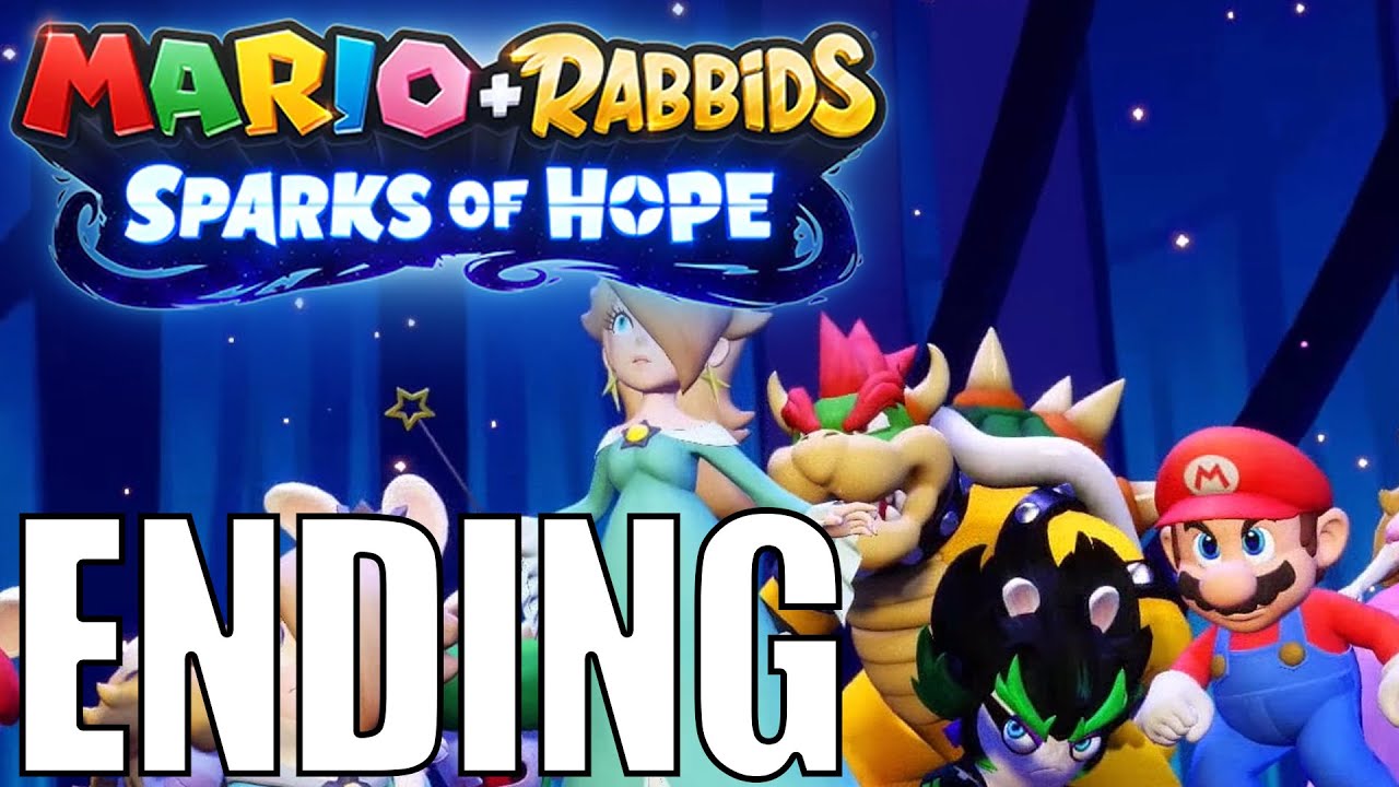 Mario + Rabbids Sparks of Hope - Final Boss & Ending Cutscenes! Cursa ...