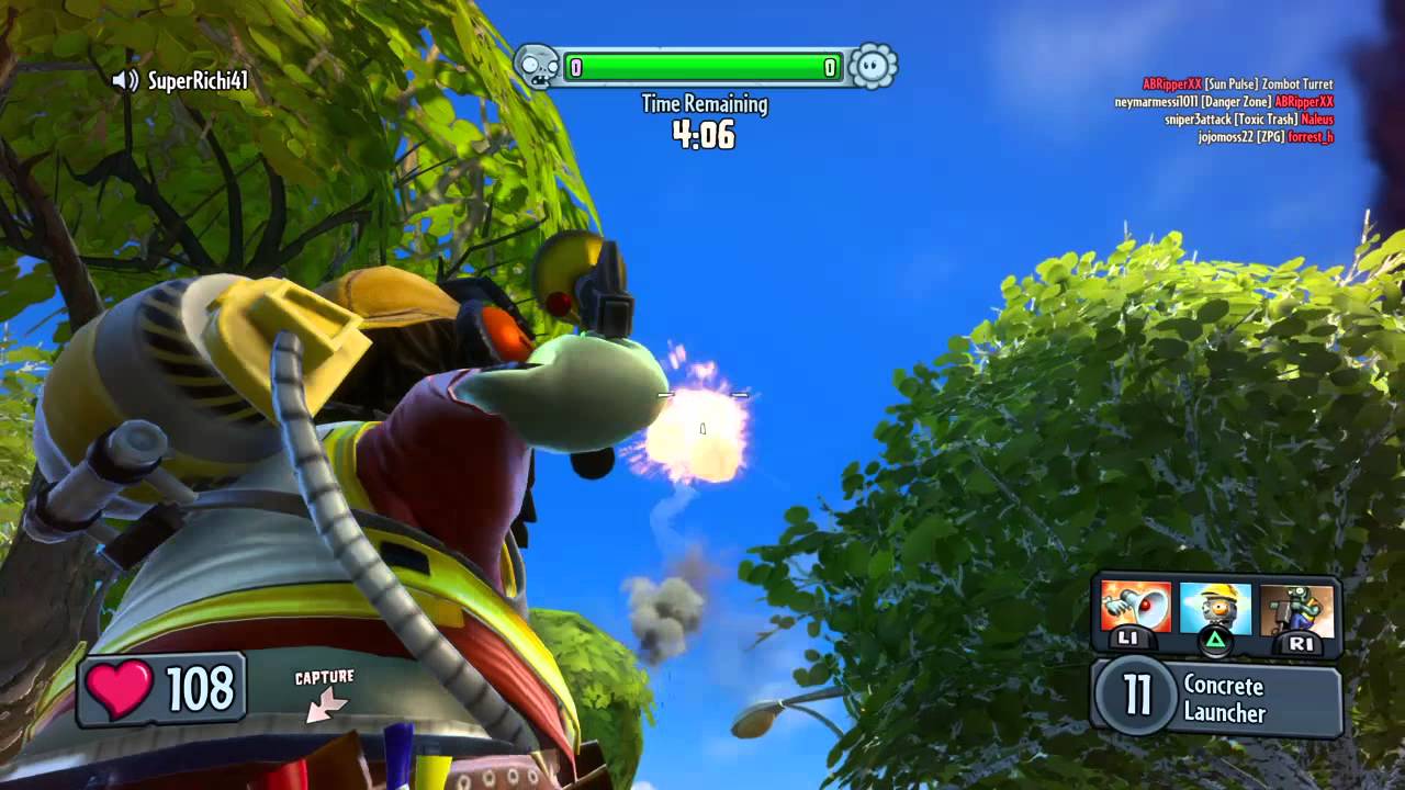 Plants vs Zombies Garden Warfare bullshit cactus drone - YouTube