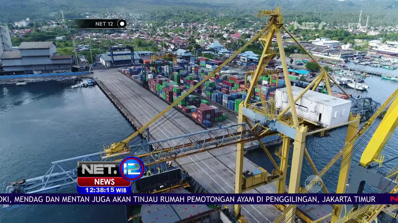 Pemerintah Perketat Pelabuhan Bitung - NET12 - YouTube