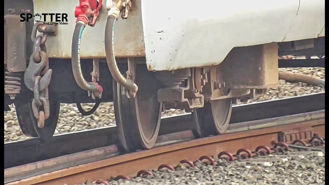 Bogie Railway Track Rel Gongsol Stasiun Jatinegara - YouTube