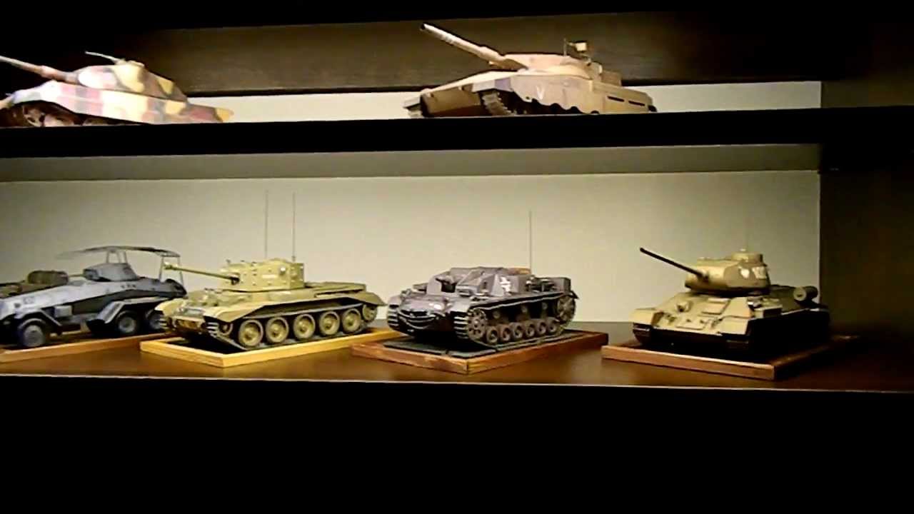 Paper models - YouTube