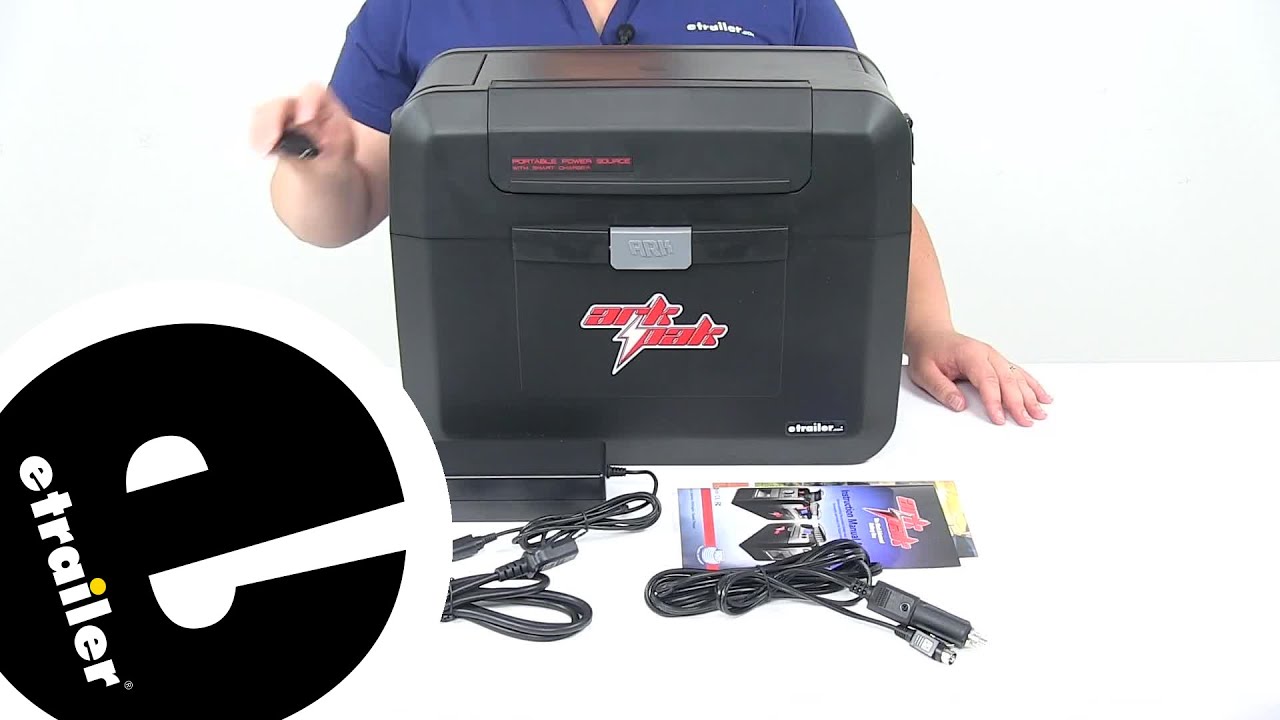 etrailer | Review of the ArkPak 715 Portable Power Station w/ 150 Watt ...