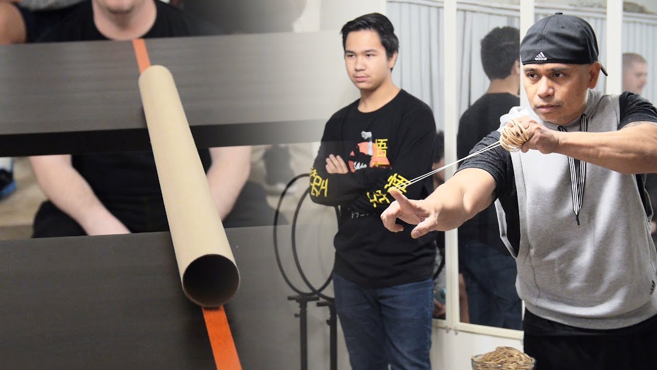 Peer Pressure | Most Intense Rubber Band Shootout Ever! - YouTube
