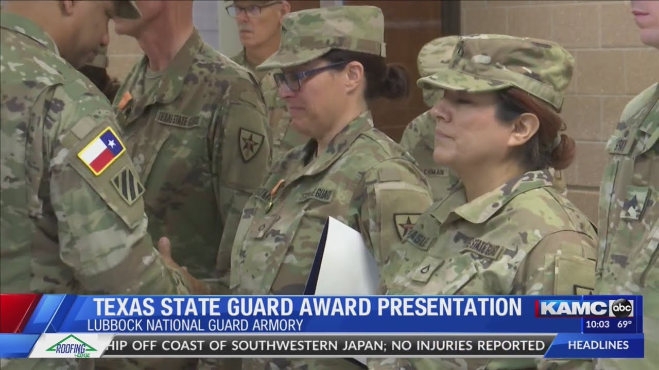 Texas State Guard Award Presentation Saturday (KAMC) - YouTube
