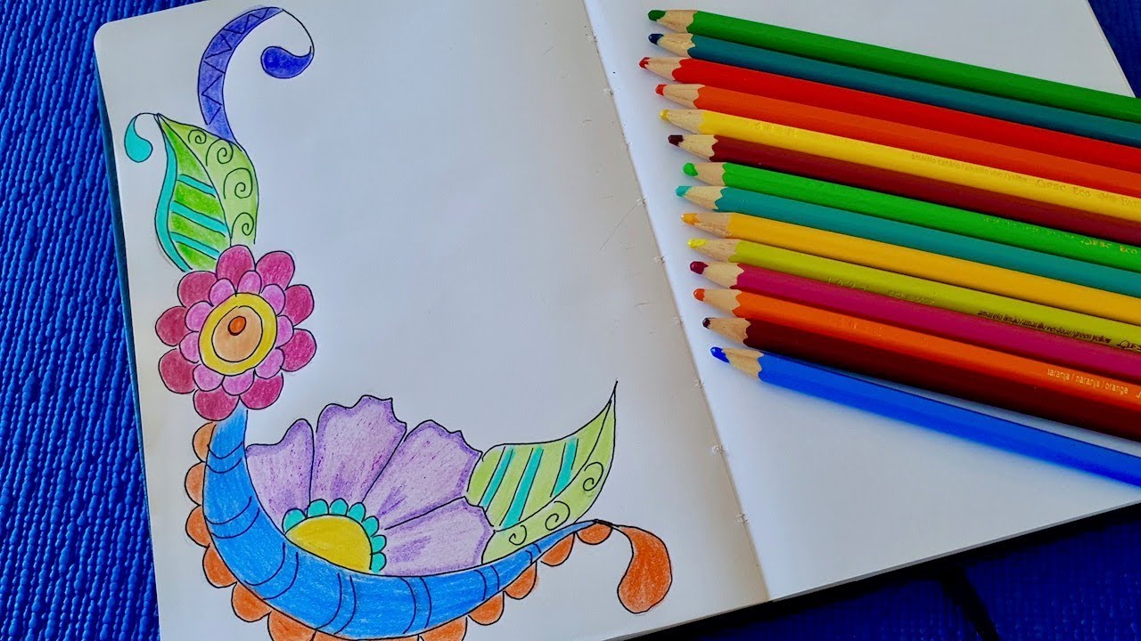 Simple Drawings A For Personal Diary - Youtube