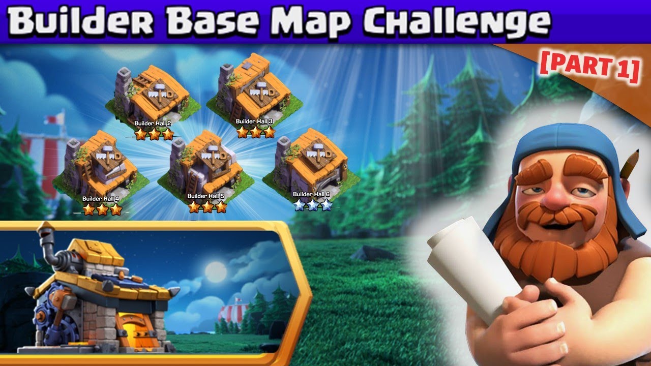EASILY 3 Star the Builder Base Map Challenge [part 1] - YouTube