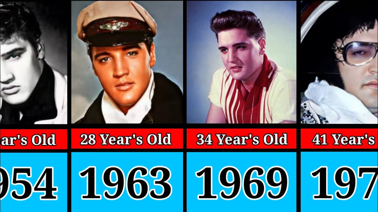Elvis Presley Transformation From 1 To 42 Years Old 🤯 | American Singer ...