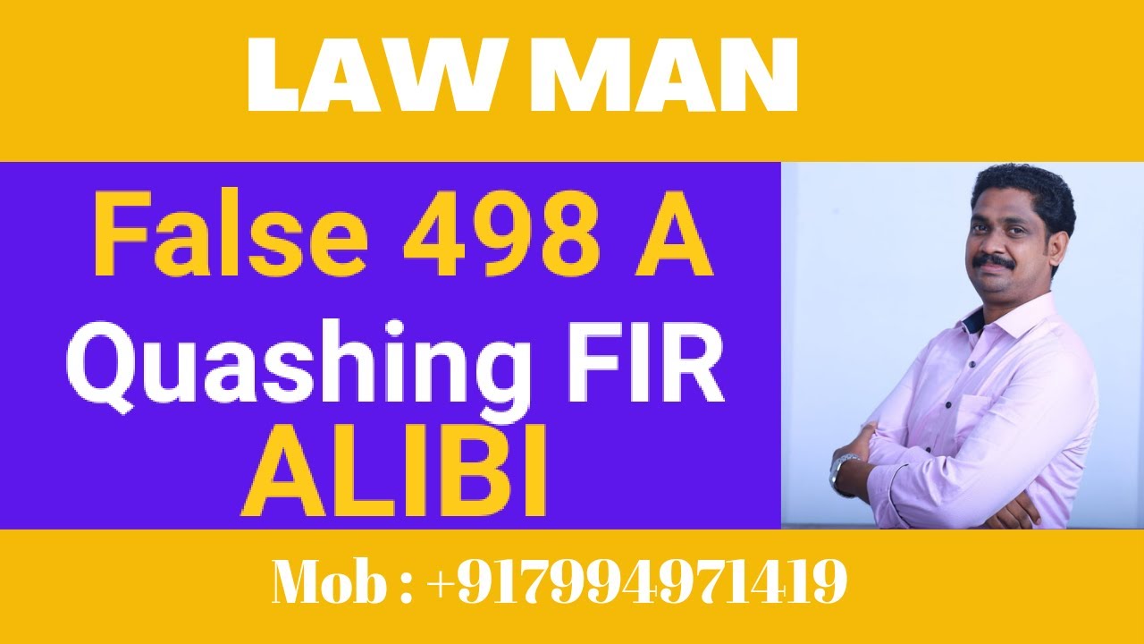 ALIBI|Divorce case malayalm|Alibi indian evidence act section 11 ...