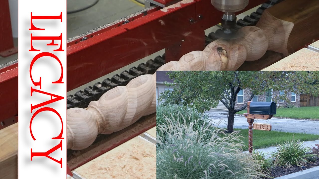 Mail Box Post Demo Video - Wood CNC Projects - Legacy CNC Woodworking ...