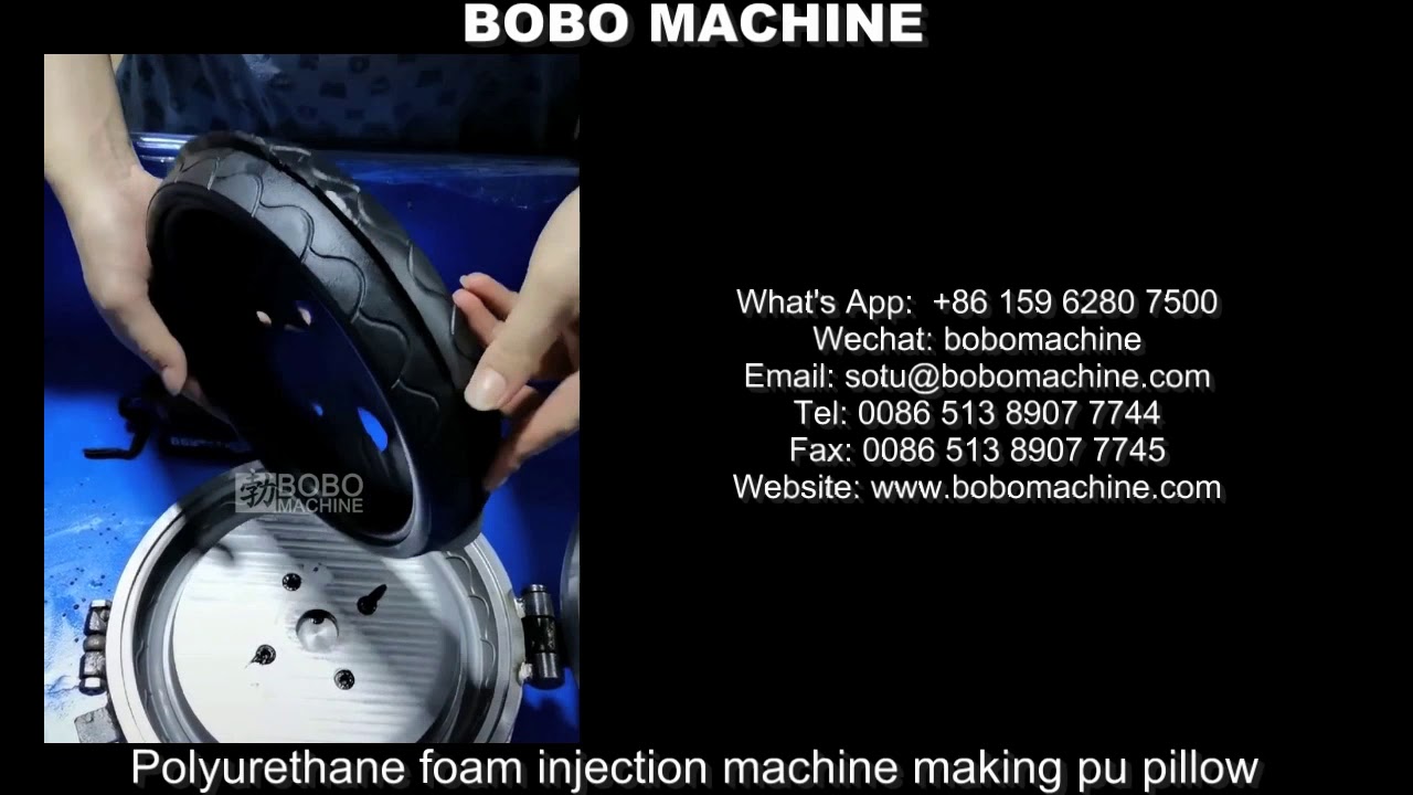 Low Pressure Polyurethane Foam Injection Machine Used for PU Tires ...