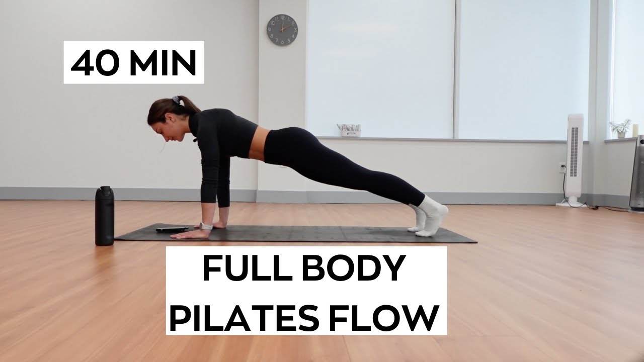 40 MIN Full Body Pilates Flow | Lean, Sculpt, and Tone - YouTube