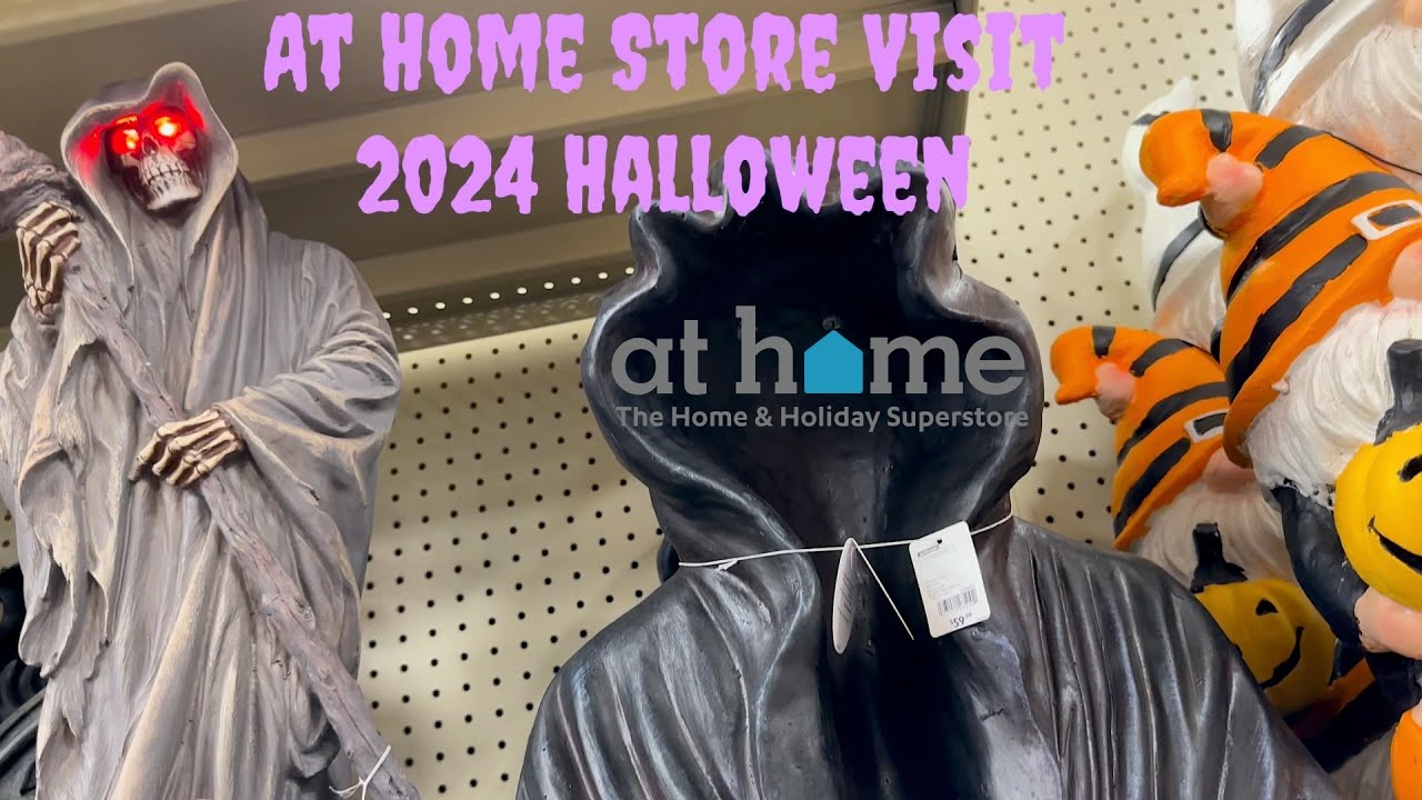 At Home Store Visit 2024 Halloween Animatronics, Halloween Props and ...