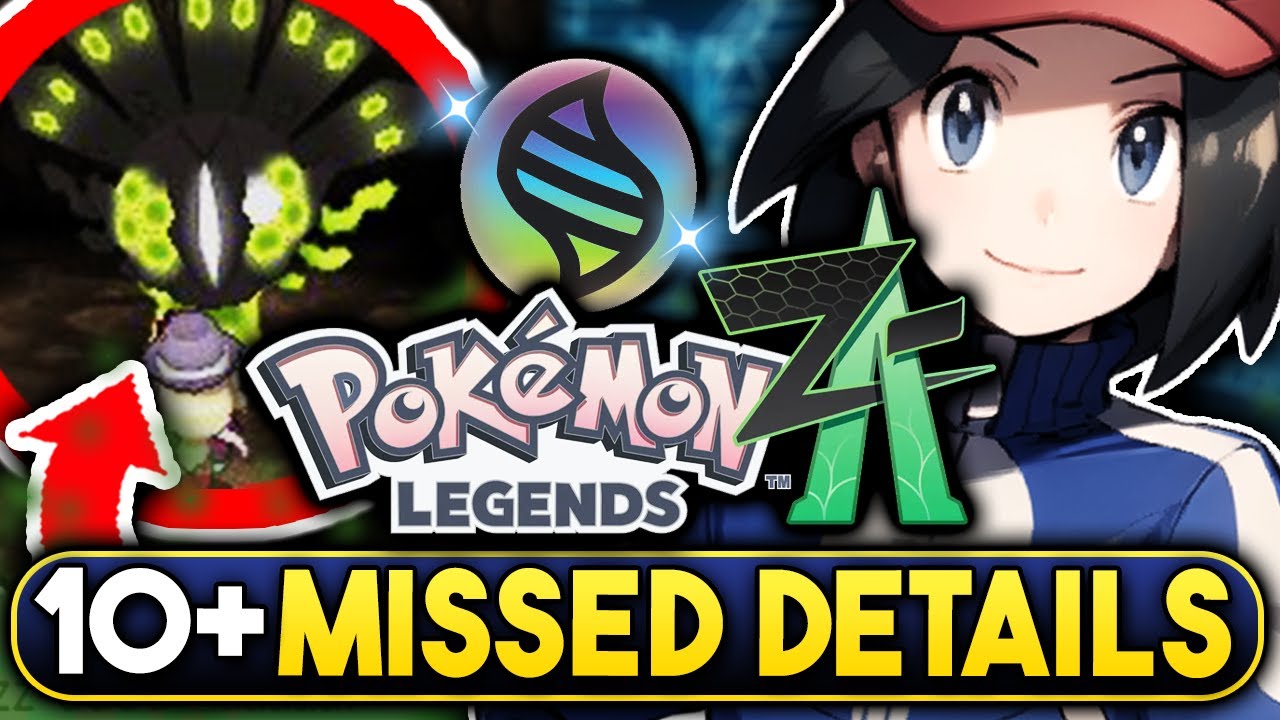 10+ NEW POKEMON LEGENDS Z-A DETAILS YOU MISSED! NEW GAMEPLAY HINTS ...