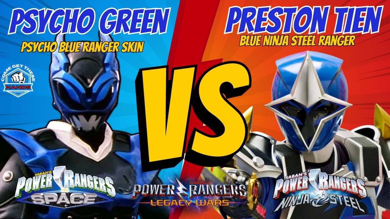 Psycho Green Ranger Vs Preston Tien | Power Rangers Legacy Wars - YouTube