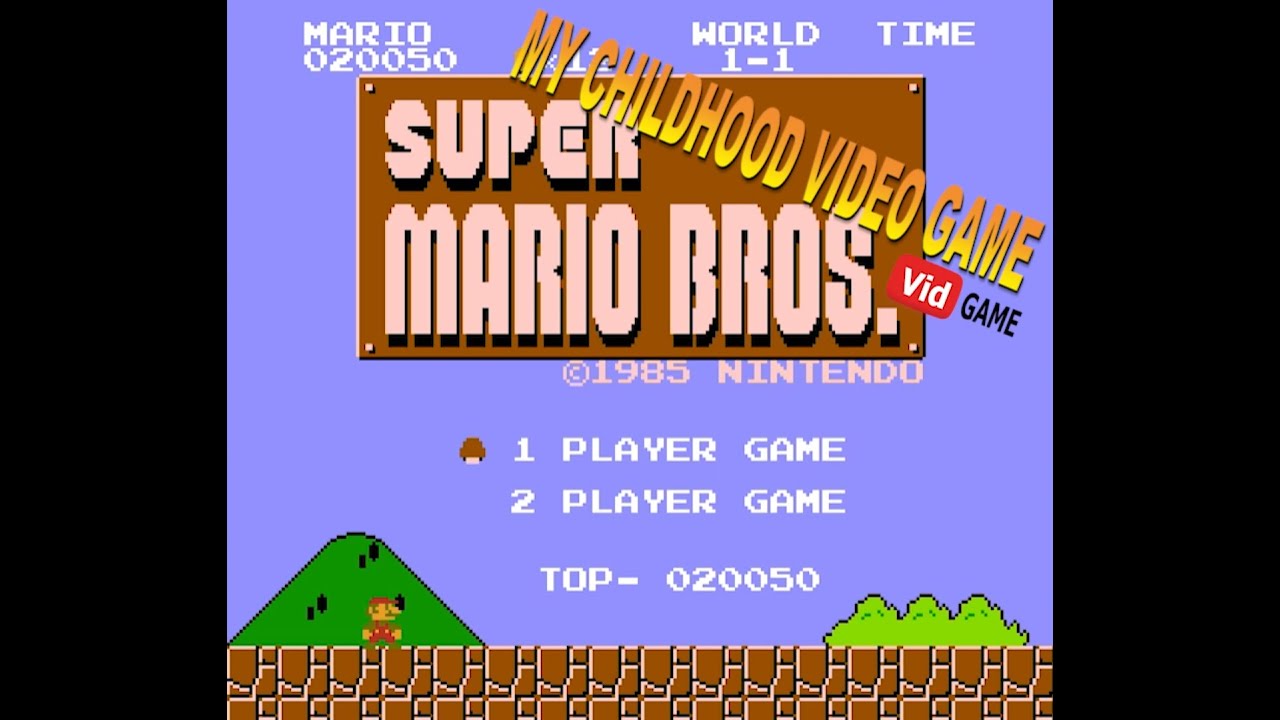 My Childhood Video Game - Nestopia Super Mario Bros #1 - YouTube