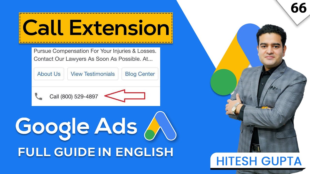 Google Ads Call Extension | How to Add Call Extension in Google Ads ...