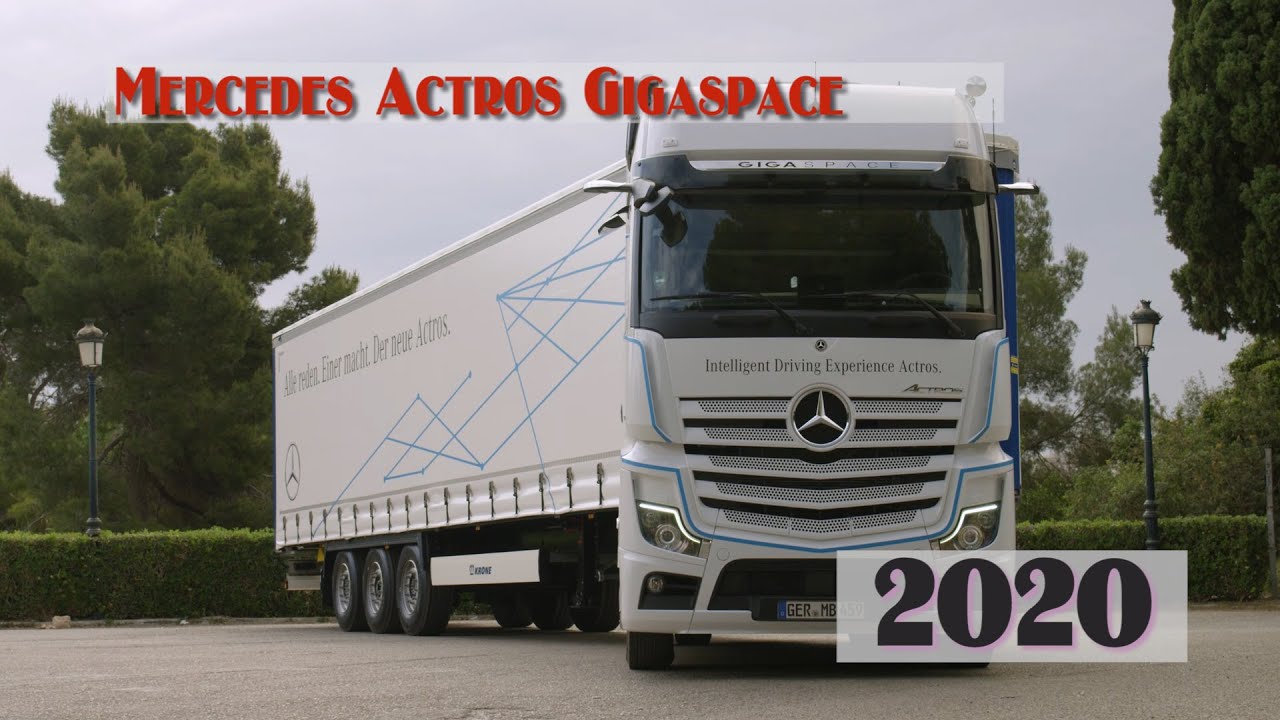 2020 Mercedes Actros Gigaspace Cabin Truck Interior Exterior Drive ...