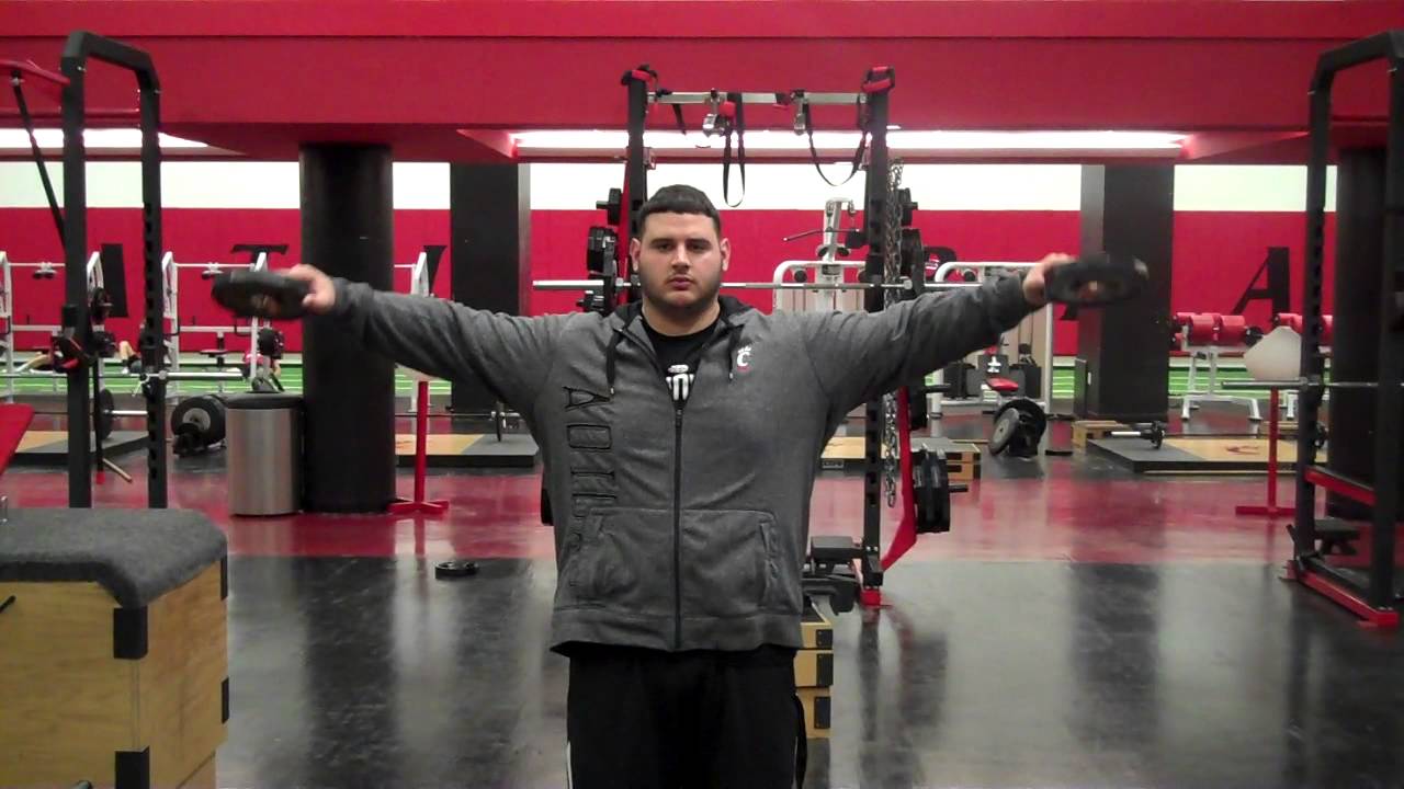 Plate Lateral Raise - YouTube