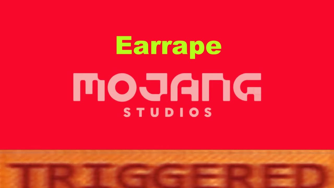 Mojang Studios Logo Animation Earrape (Minecraft Dungeons) - YouTube