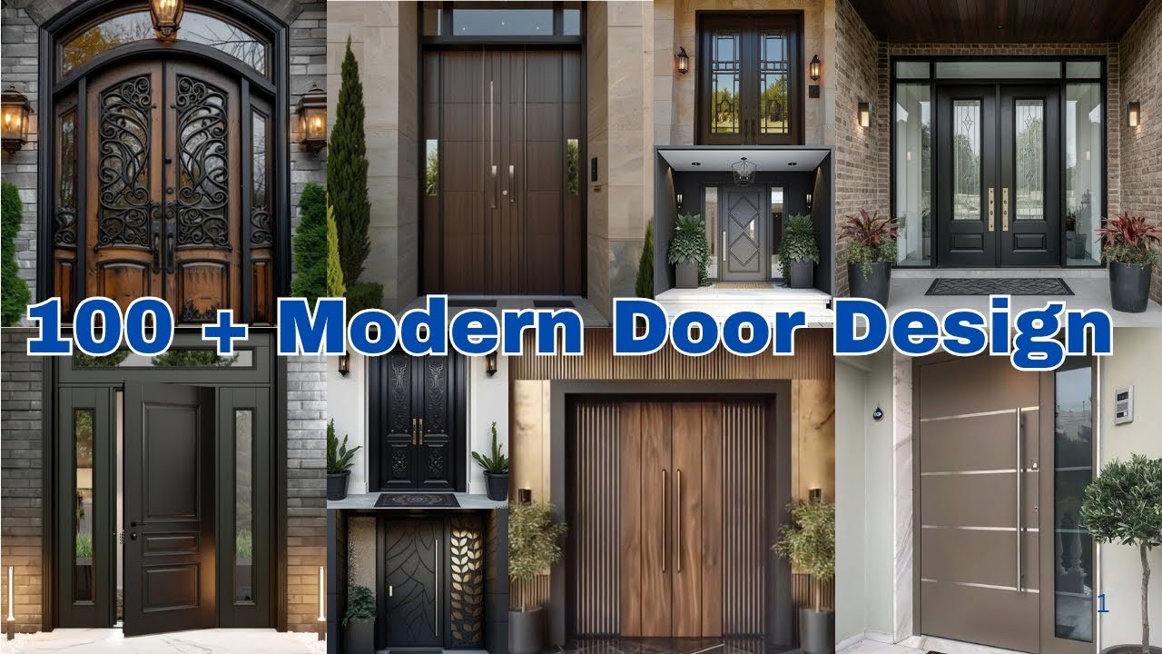 100+ Modern Door Designs That Will Transform Your Home - YouTube