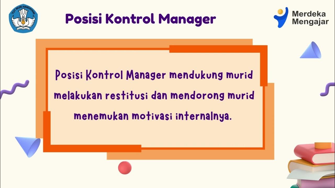 AKSI NYATA TOPIK DISIPLIN POSITIF POSISI KONTROL MANAJER - YouTube