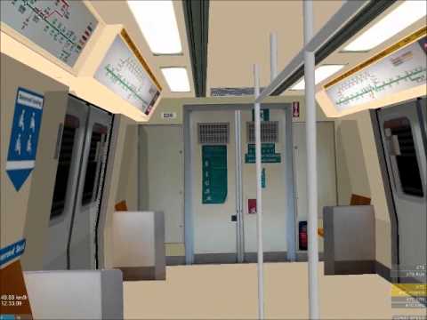 [openBVE SPECIAL] [Siemens C651] - [Set 209/210] [Outram Park - Tiong ...