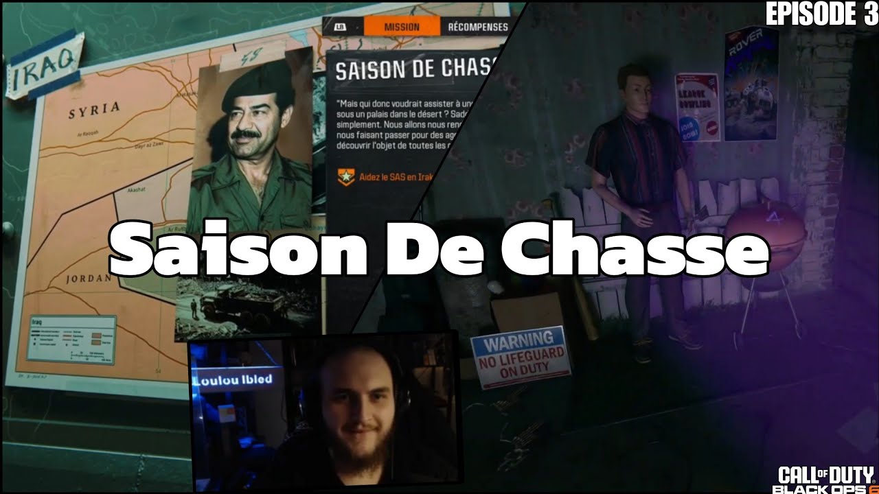 " Saison de chasse " 👓🌯 Palais de SADDAM HUSSEIN + (Secret code cave ...