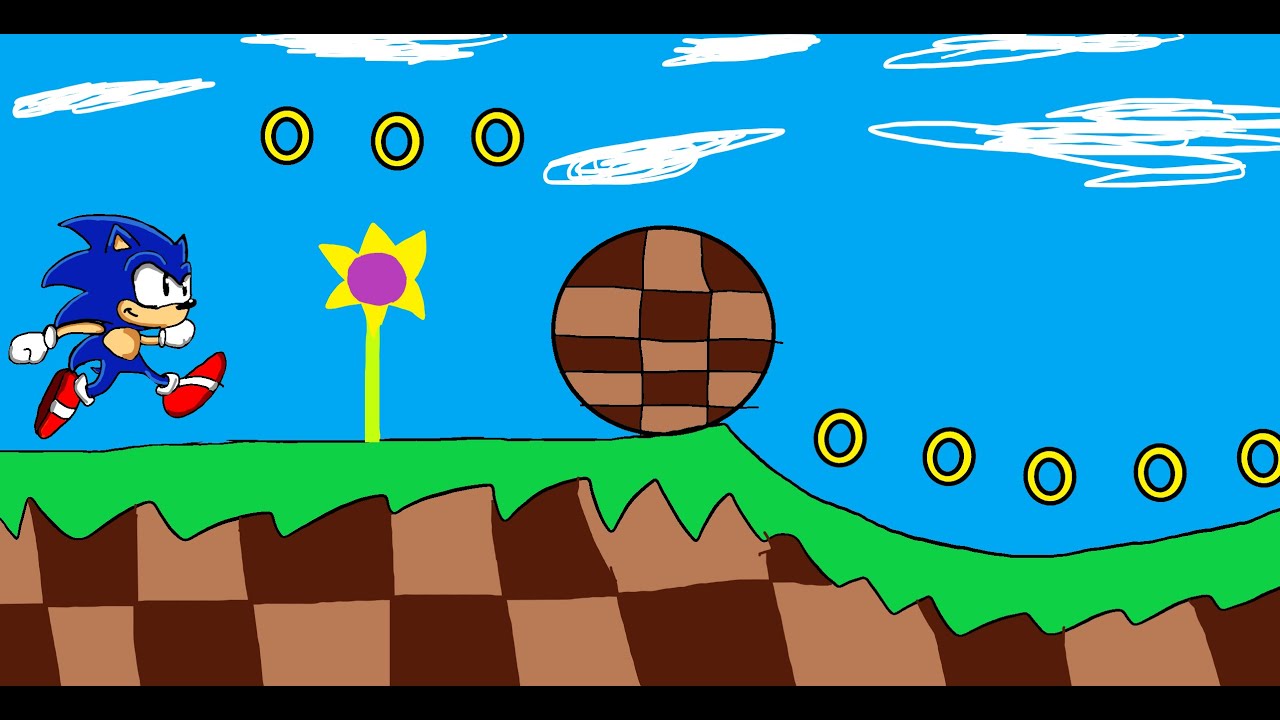 Sonic the hedgehog prototype part1 - YouTube