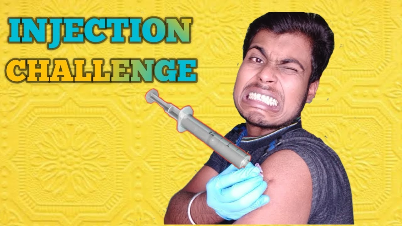 FUNNY INDIAN BOY DURING INJECTION.। INJECTION CHALLENGE. THE MAD BUDDY ...