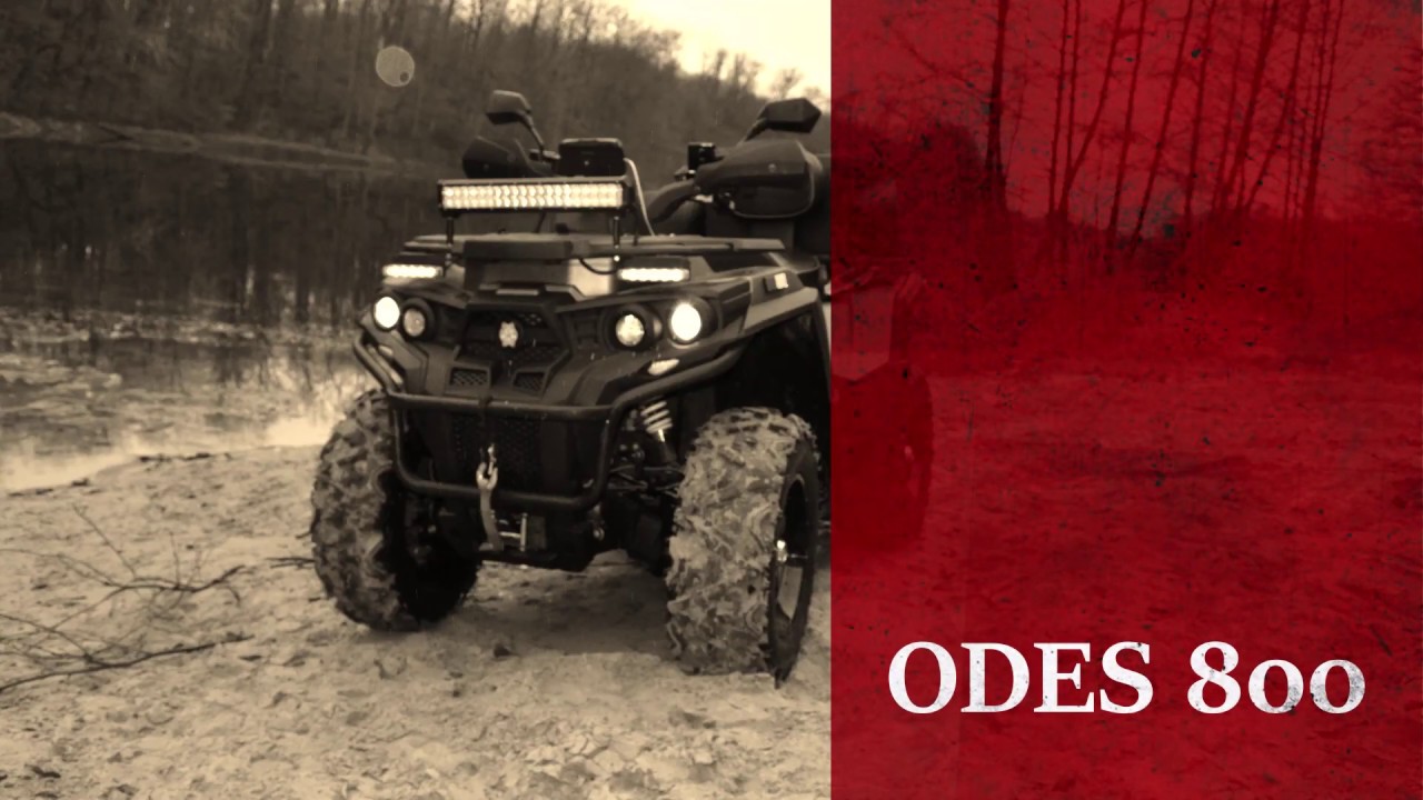 Atv ODES 800 - YouTube