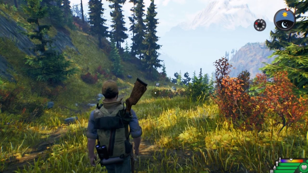 HOW BIG IS THE MAP in Open Country? Walk Across the Map - YouTube