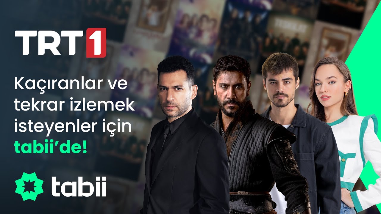 Tüm TRT1 Dizileri Kaçıranlar ve Tekrar İzlemek İsteyenler İçin tabii’de ...