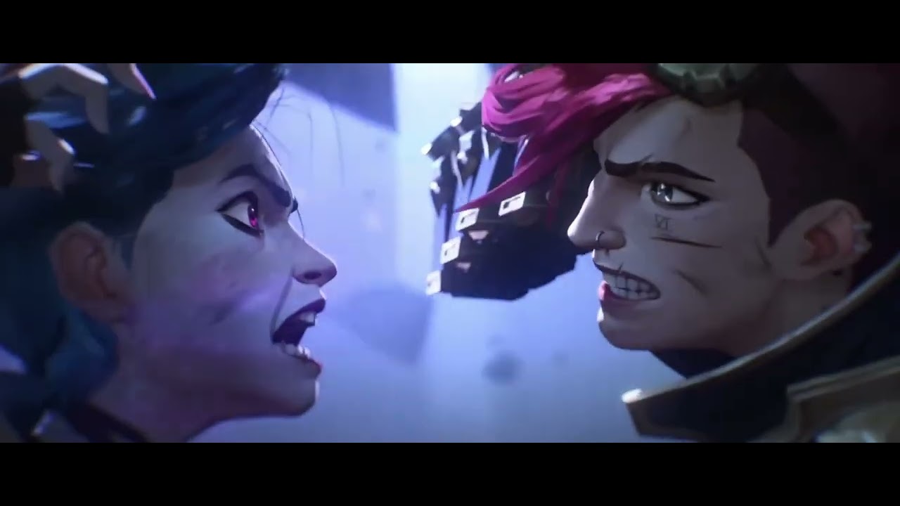 Jinx and Vi - Someone Else AMV - YouTube