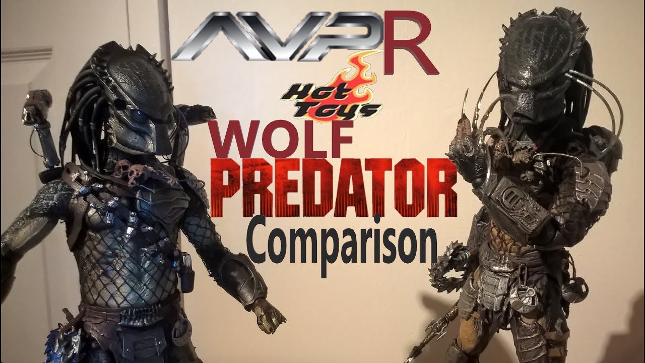 Hot Toys Avpr Wolf Predator Comparison - YouTube