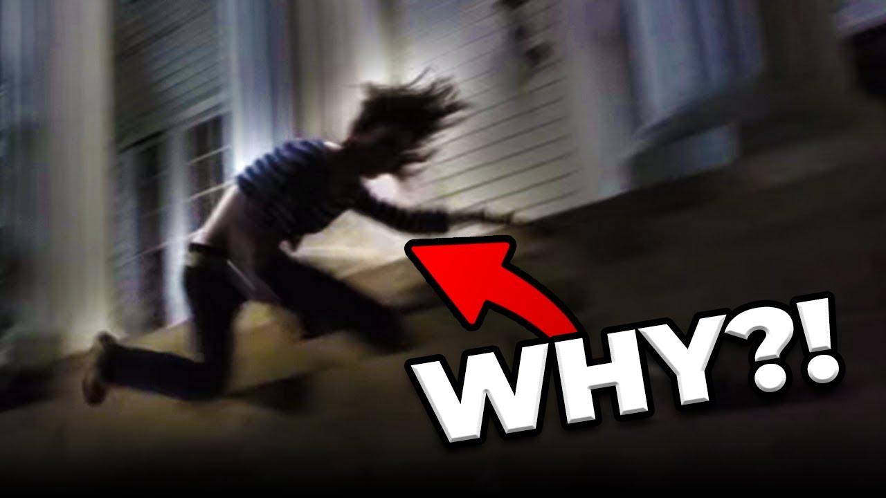Falling: The DUMBEST Trope in Horror - YouTube