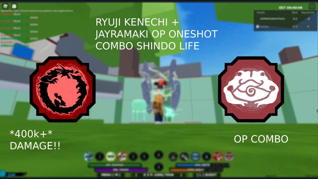 RYUJI KENECHI + JAYRAMAKI OP ONESHOT COMBO | Shindo Life Roblox - YouTube