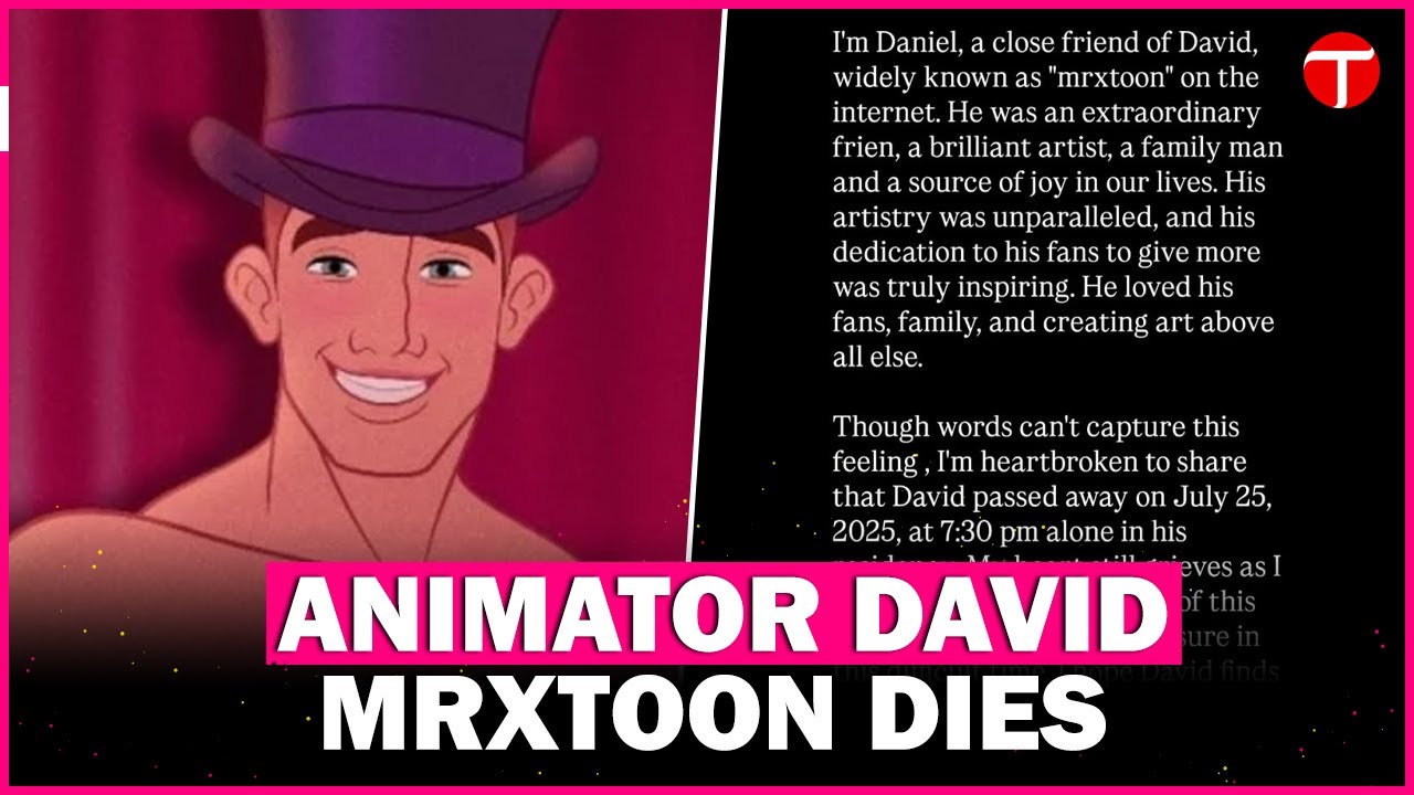 David MrXtoon passes away popular animation influencer on X remembered ...