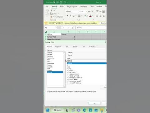 How to make data invisible in Excel. #learntoearn #excel #trendingshorts #exceltips # ...