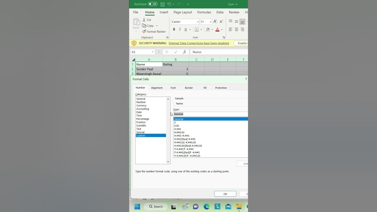 How to make data invisible in Excel. #learntoearn #excel #trendingshorts #exceltips # ...