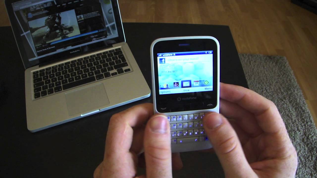 Vodafone 555 Blue review techtv101.com - YouTube