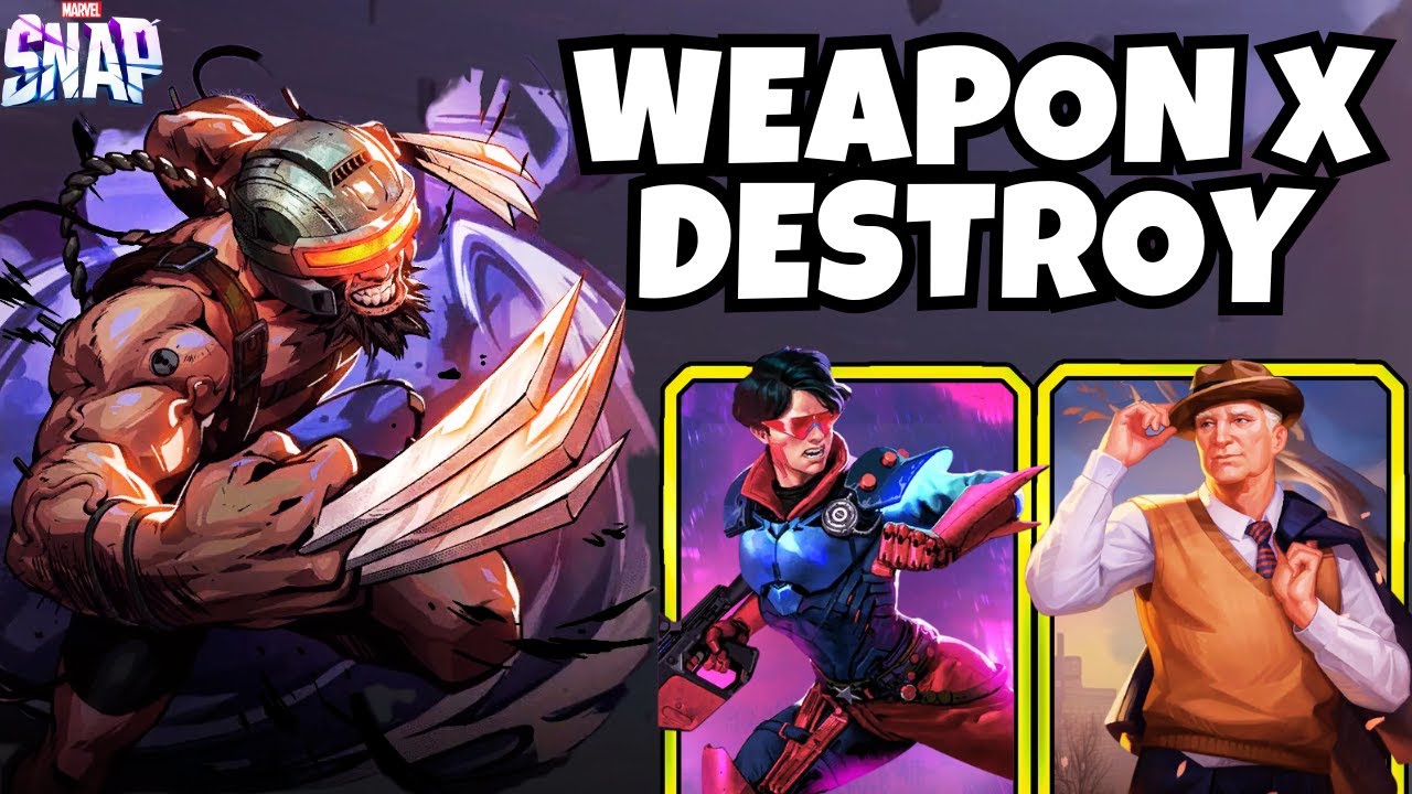 Destroying Everything with Weapon X - Marvel Snap Gameplay - YouTube