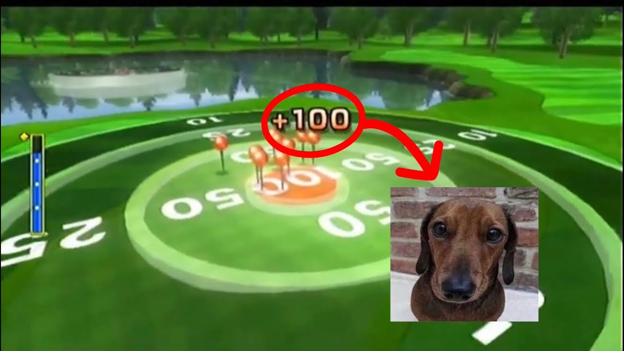 Wii Sports Training - Target Practice Golf: (900 Points) - YouTube